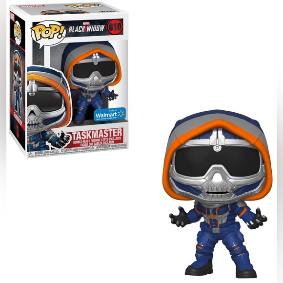 Funko | Toys | Funko Pop Taskmaster 6 Marvel Black Widow Bobblehead ...